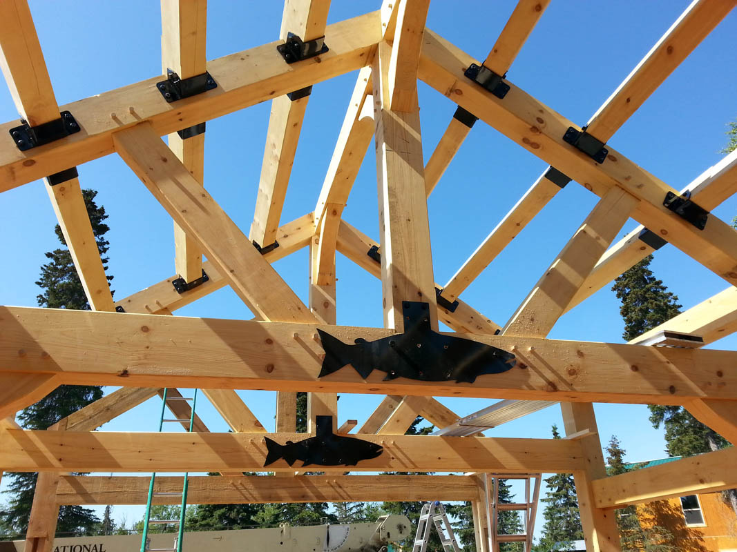 Kenai Alaska | Timber Frame Home | Custom Timber Frames