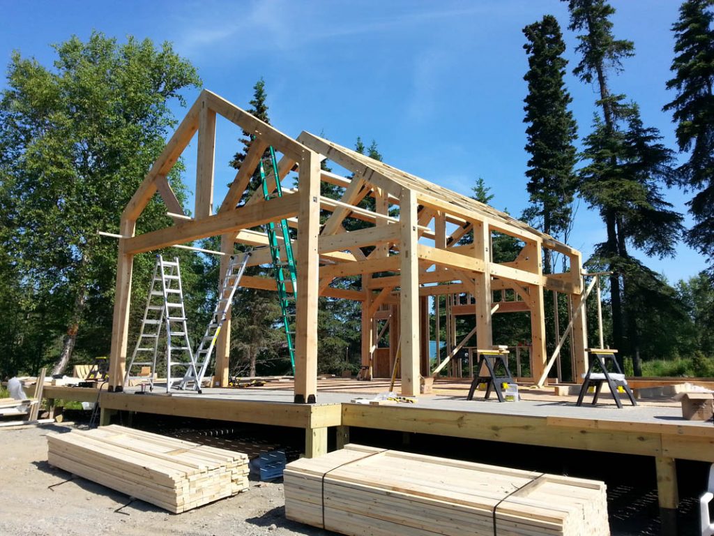 Kenai Alaska | Timber Frame Home | Custom Timber Frames