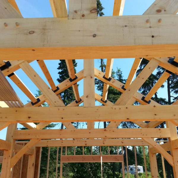 Kenai Alaska | Timber Frame Home | Custom Timber Frames