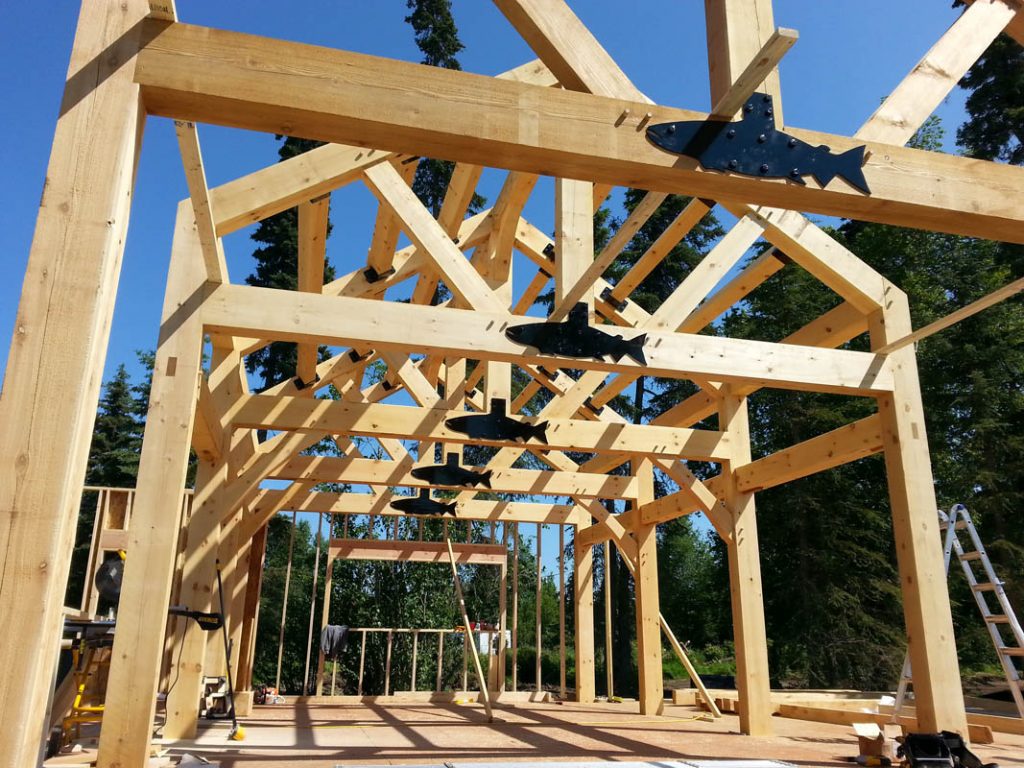Kenai Alaska | Timber Frame Home | Custom Timber Frames