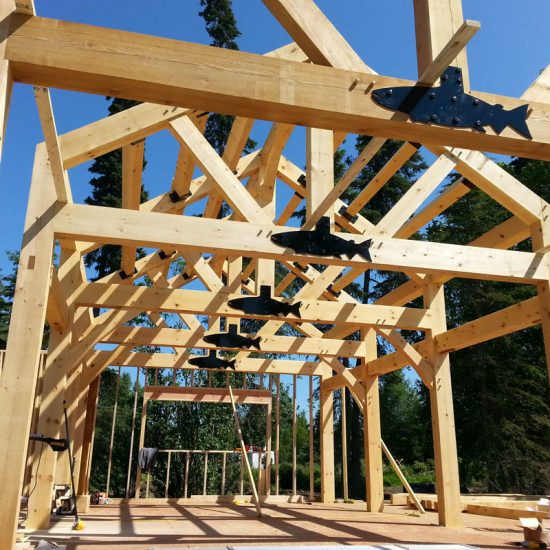 Kenai Alaska | Timber Frame Home | Custom Timber Frames