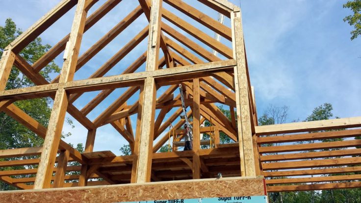 Presque Isle, WI | Custom Home | Custom Timber Frames