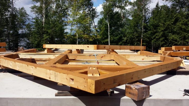 Presque Isle, WI | Custom Home | Custom Timber Frames