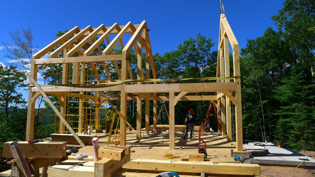 Bayfield, WI | Custom Design House | Custom Timber Frames