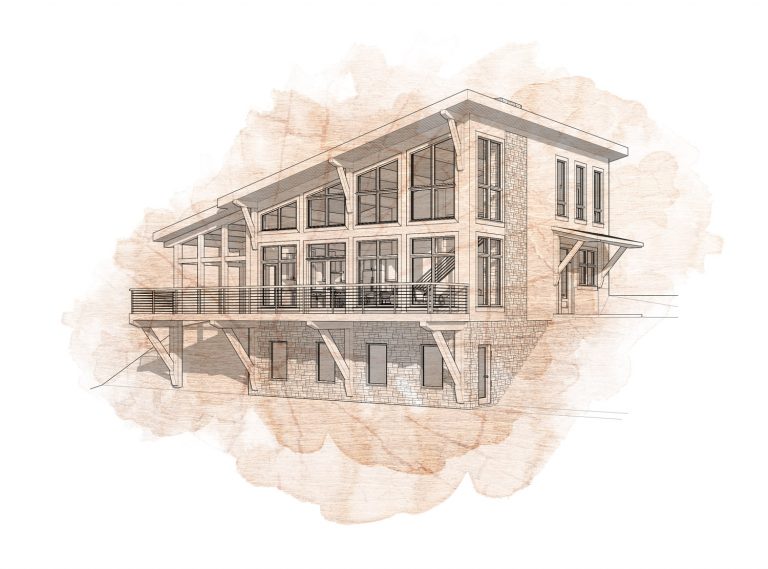 Modern Timber Frame Design | Custom Timber Frames