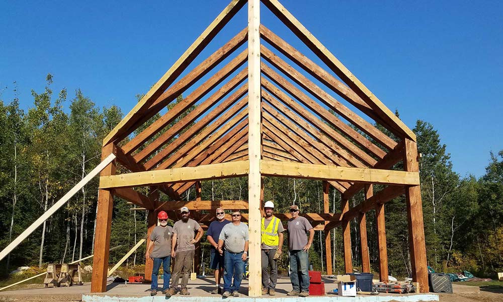 Jobs in Progress | Custom Timber Frames