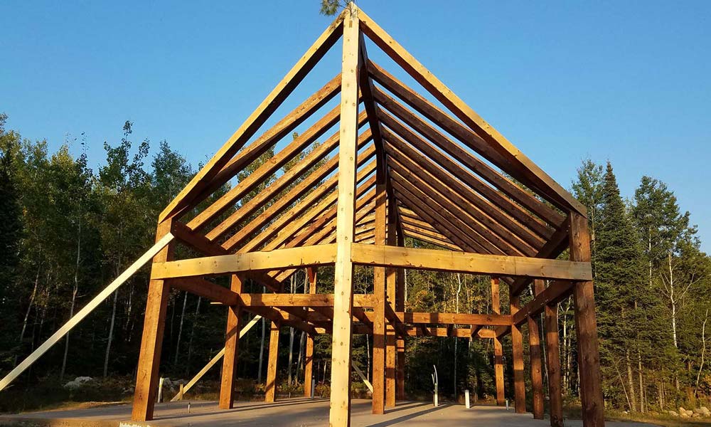 Jobs in Progress | Custom Timber Frames