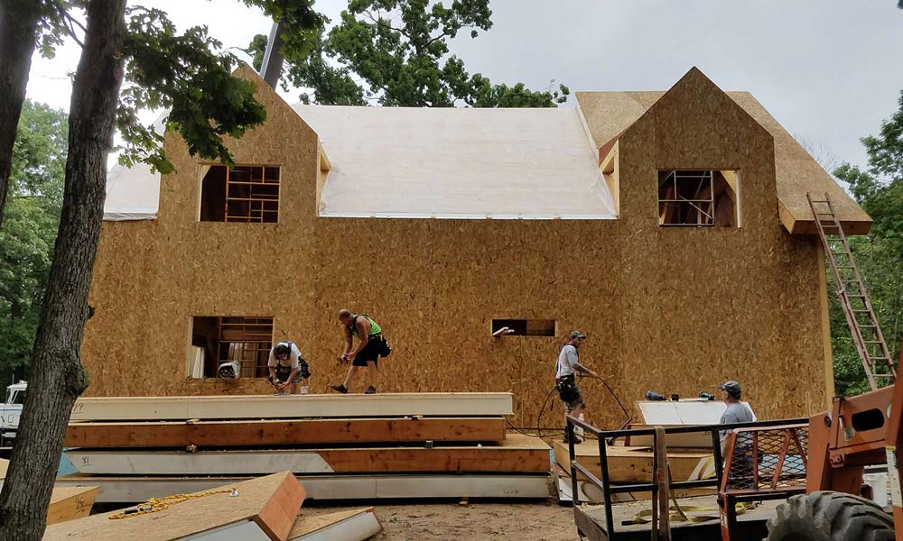 Jobs in Progress | Custom Timber Frames