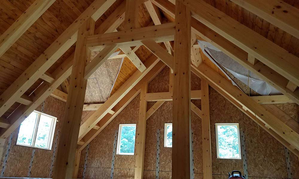 Jobs in Progress | Custom Timber Frames