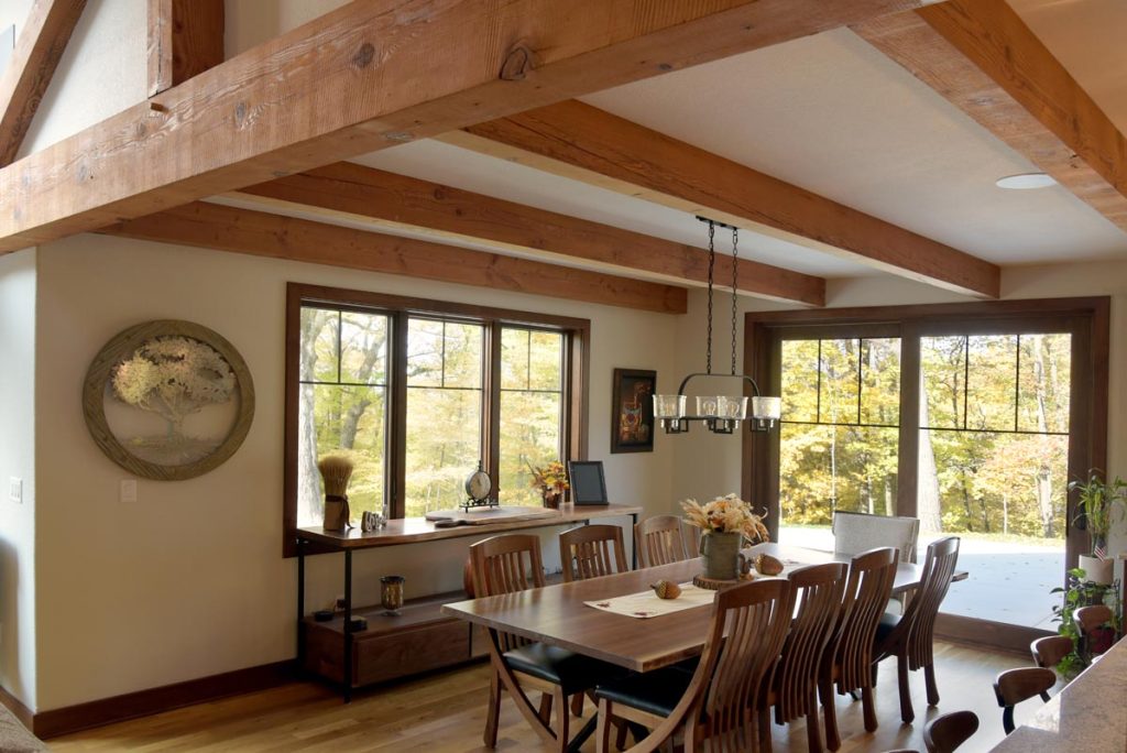 Reclaimed Timber Wisconsin Home | Custom Timber Frames