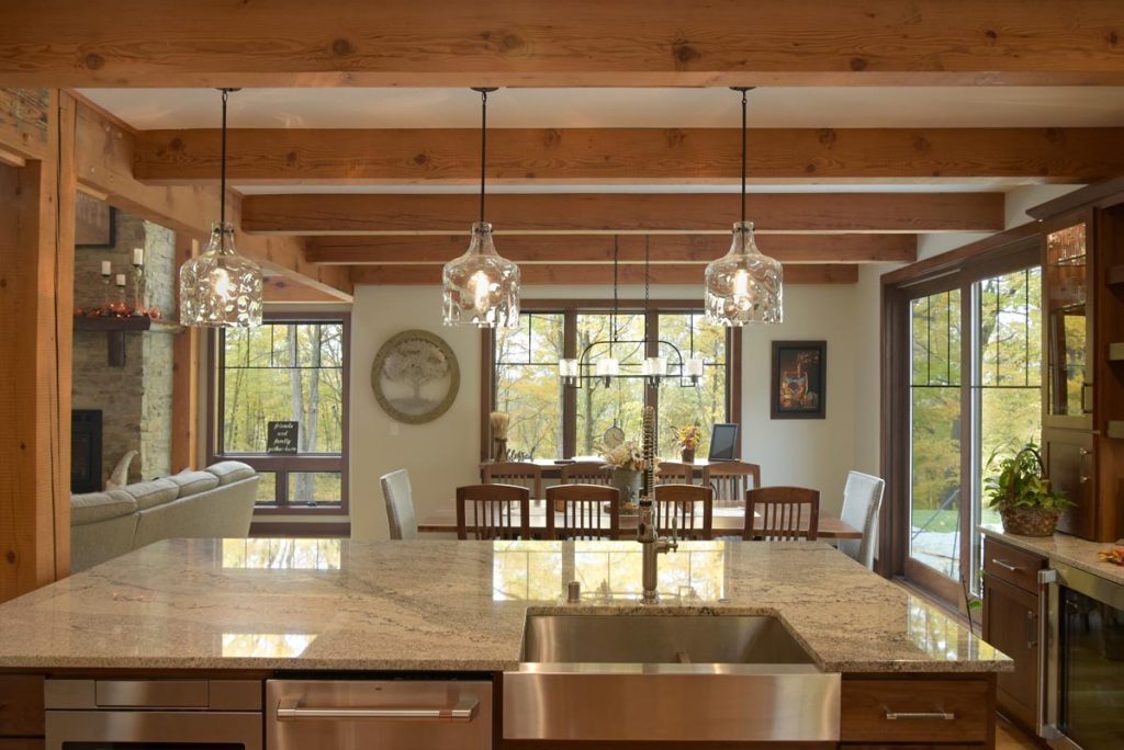 Reclaimed Timber Wisconsin Home | Custom Timber Frames