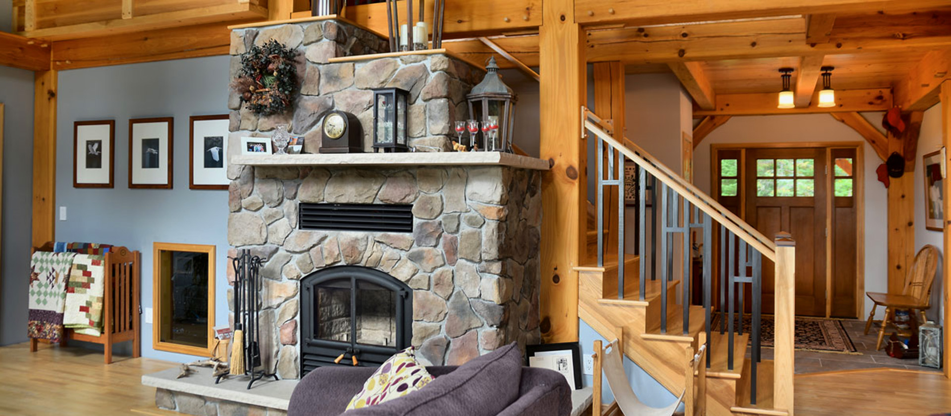 Bayfield, WI | Custom Design House | Custom Timber Frames