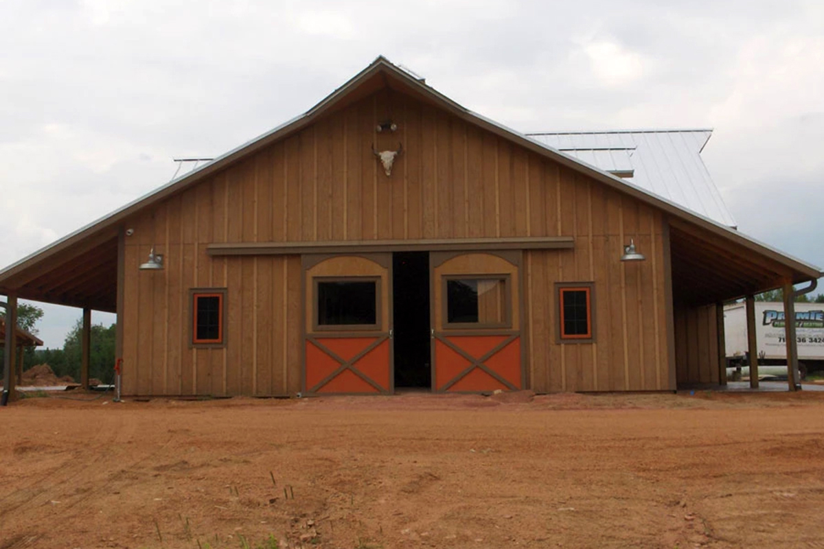 Workout Barn | Portfolio | Custom Timber Frames