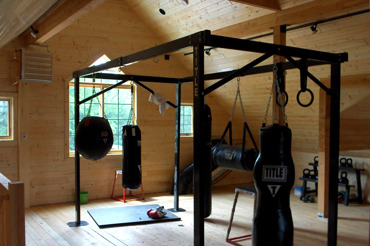 Workout Barn | Portfolio | Custom Timber Frames