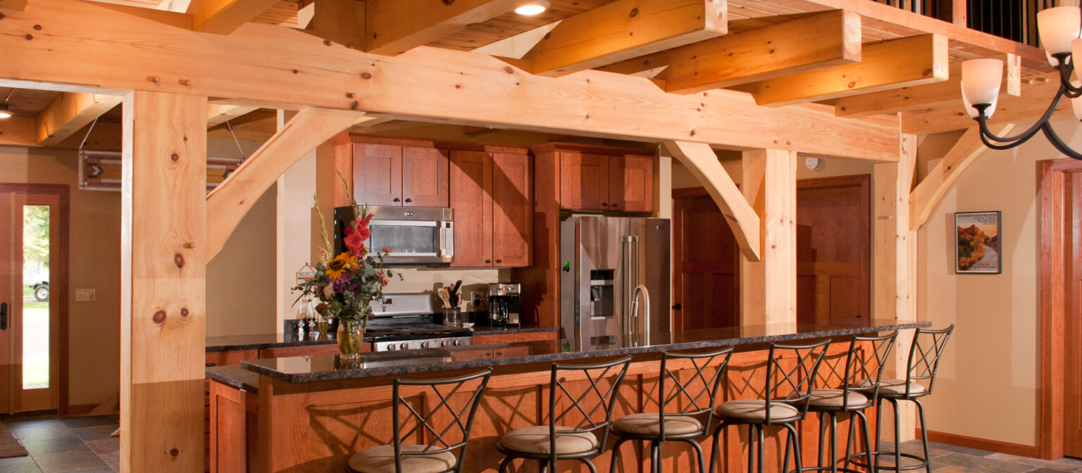 Cable, WI | Custom Timber Home | Custom Timber Frames