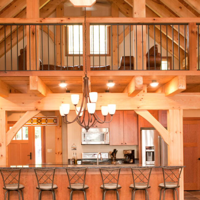 Cable, WI | Custom Timber Home | Custom Timber Frames