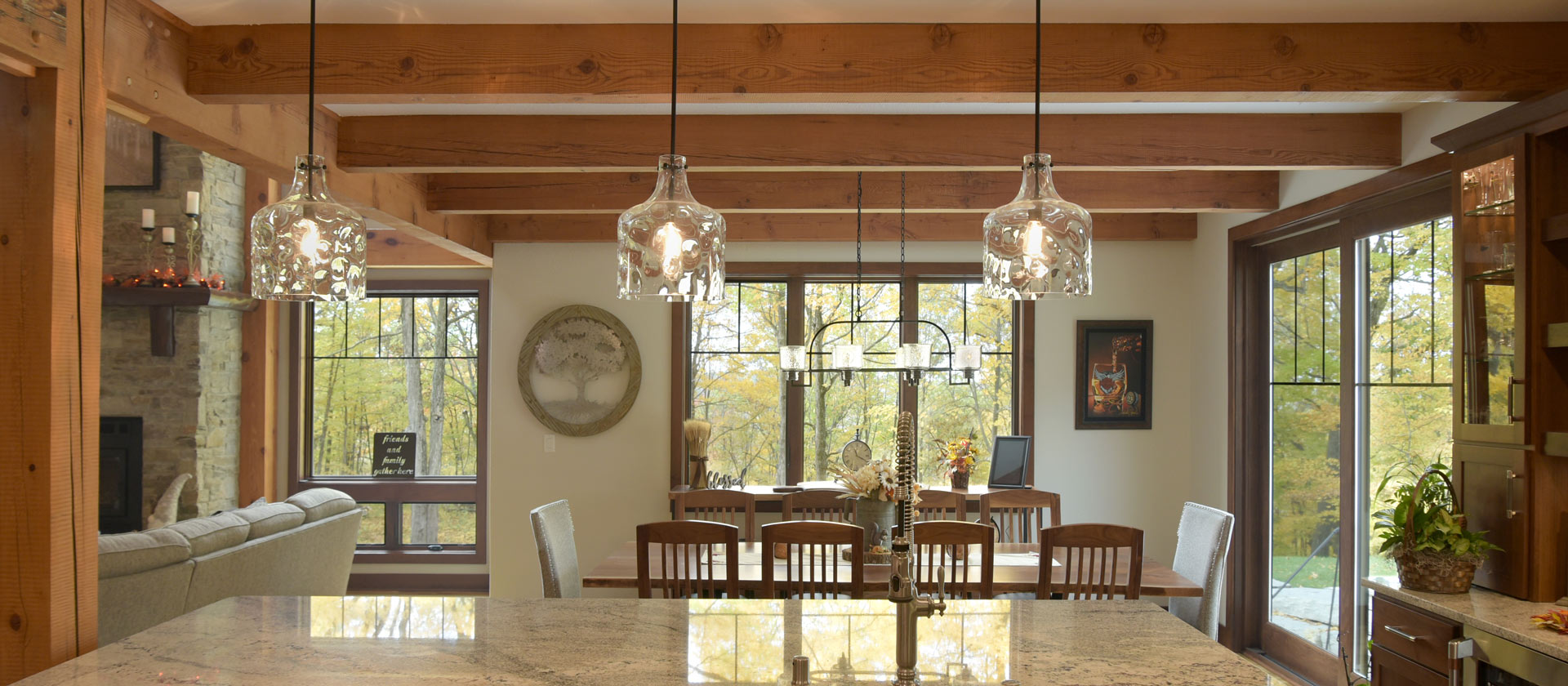 Reclaimed Timber Wisconsin Home | Custom Timber Frames
