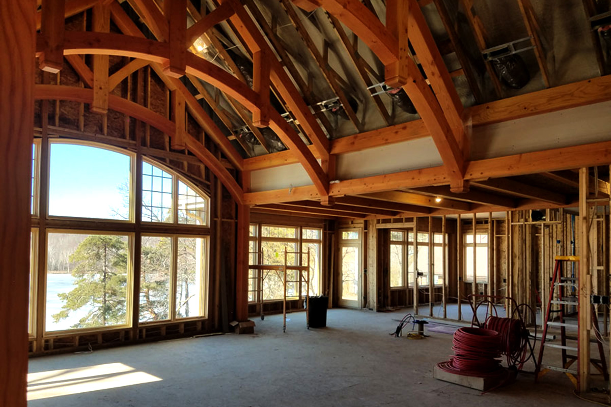 Timber Frame Construction | Handcrafted by Custom Timber Frames