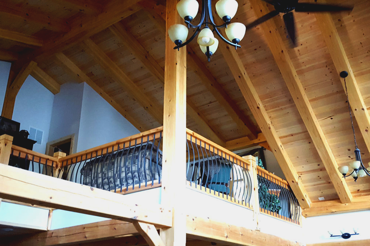 Chetek, WI | Post and Plate Design | Custom Timber Frames