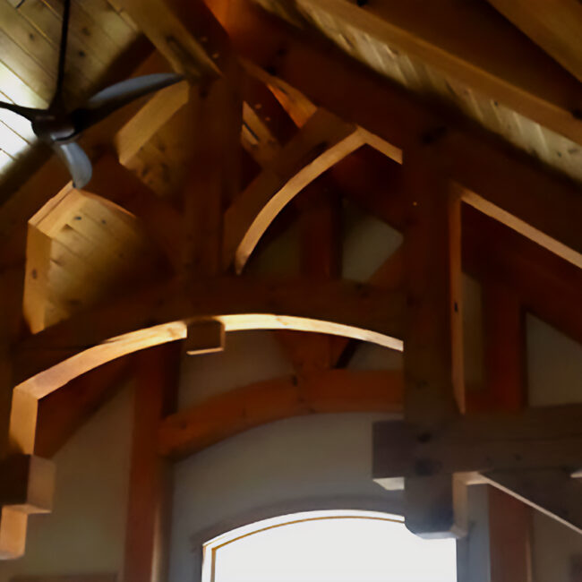 Hudson, WI | Rustic White Pine Home | Custom Timber Frames