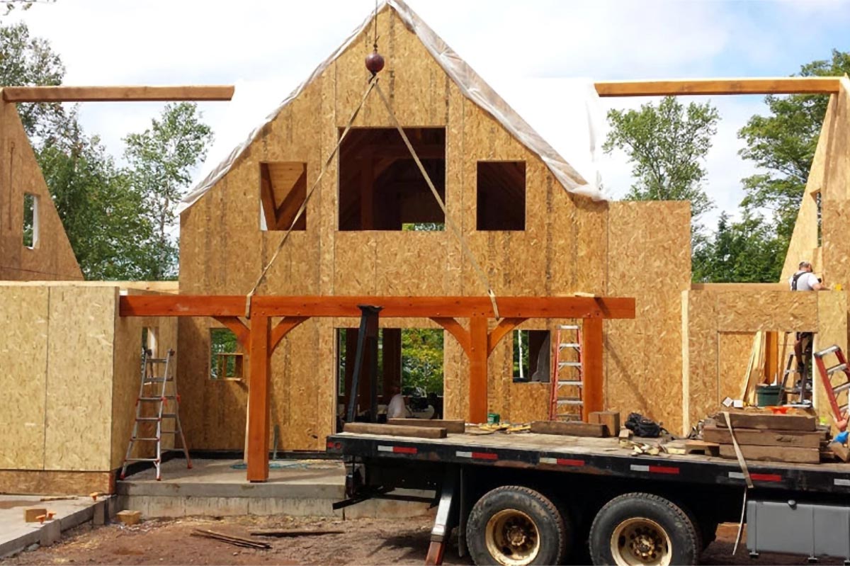 SIP | Structural Insulated Panels | Custom Timber Frames