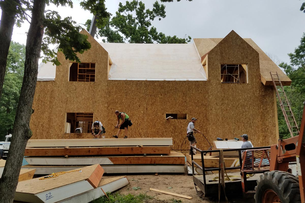 SIP | Structural Insulated Panels | Custom Timber Frames