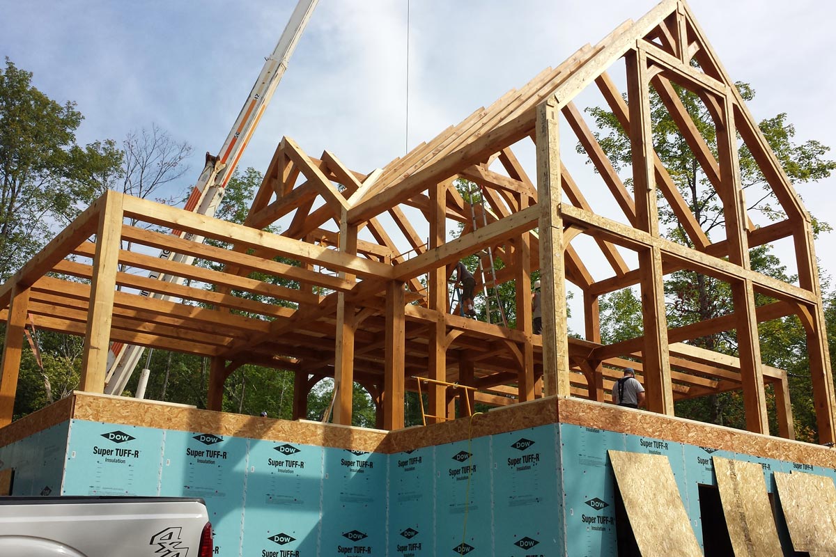 SIP | Structural Insulated Panels | Custom Timber Frames