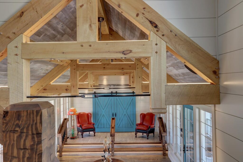 Timber Frame Truss System | Custom Timber Frames | WI