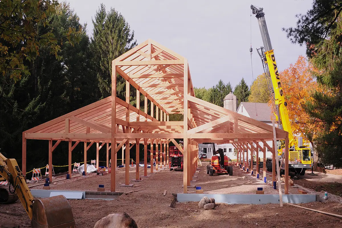 Timber Frame Barn | Custom Timber Frames