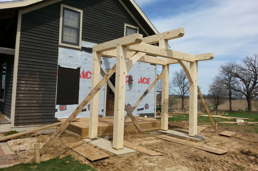 Wheatland, Iowa | Open-Concept Home | Custom Timber Frames