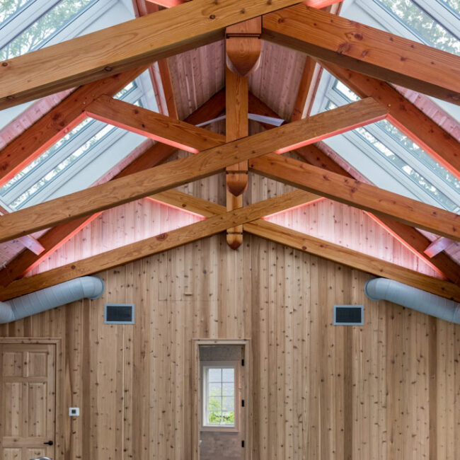 Timber Frame Indoor Pool | Custom Timber Frames