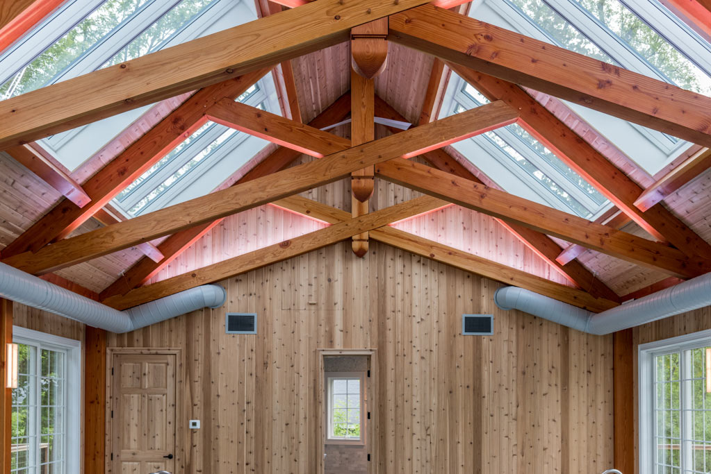 Timber Frame Indoor Pool | Custom Timber Frames