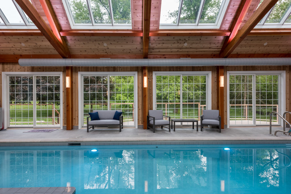 Timber Frame Indoor Pool | Custom Timber Frames